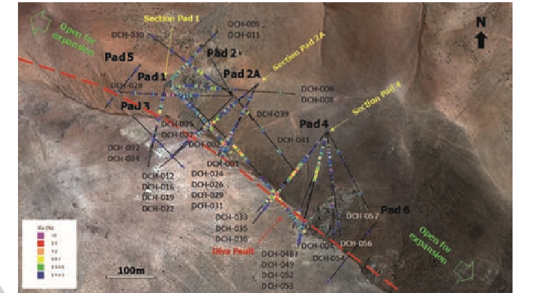 Los Chapitos: muestreo define amplia mineralización tipo mantos ...