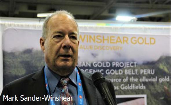 WINSHEAR GOLD PERFORARÁ POR PRIMERA VEZ EN GABÁN | MINERANDINA