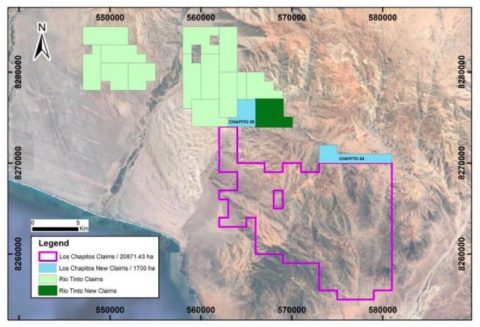 Camino and Rio Tinto acquire mining rights near Los Chapitos | MINERANDINA