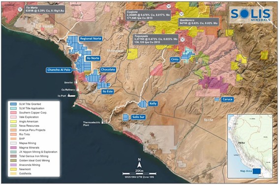 Solis Minerals announces drilling start at Chancho al Palo | MINERANDINA